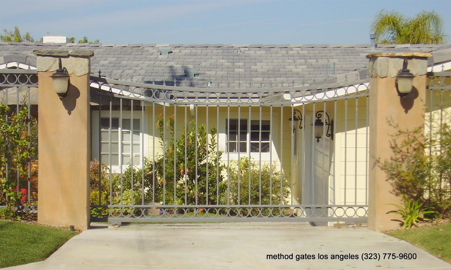 Automatic gate system - secure your property with style