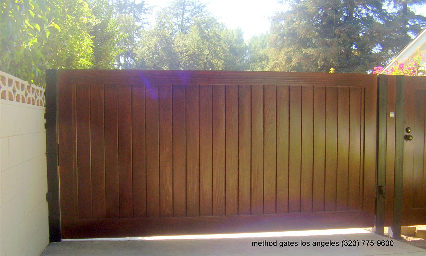 Automatic gate system - secure your property with style