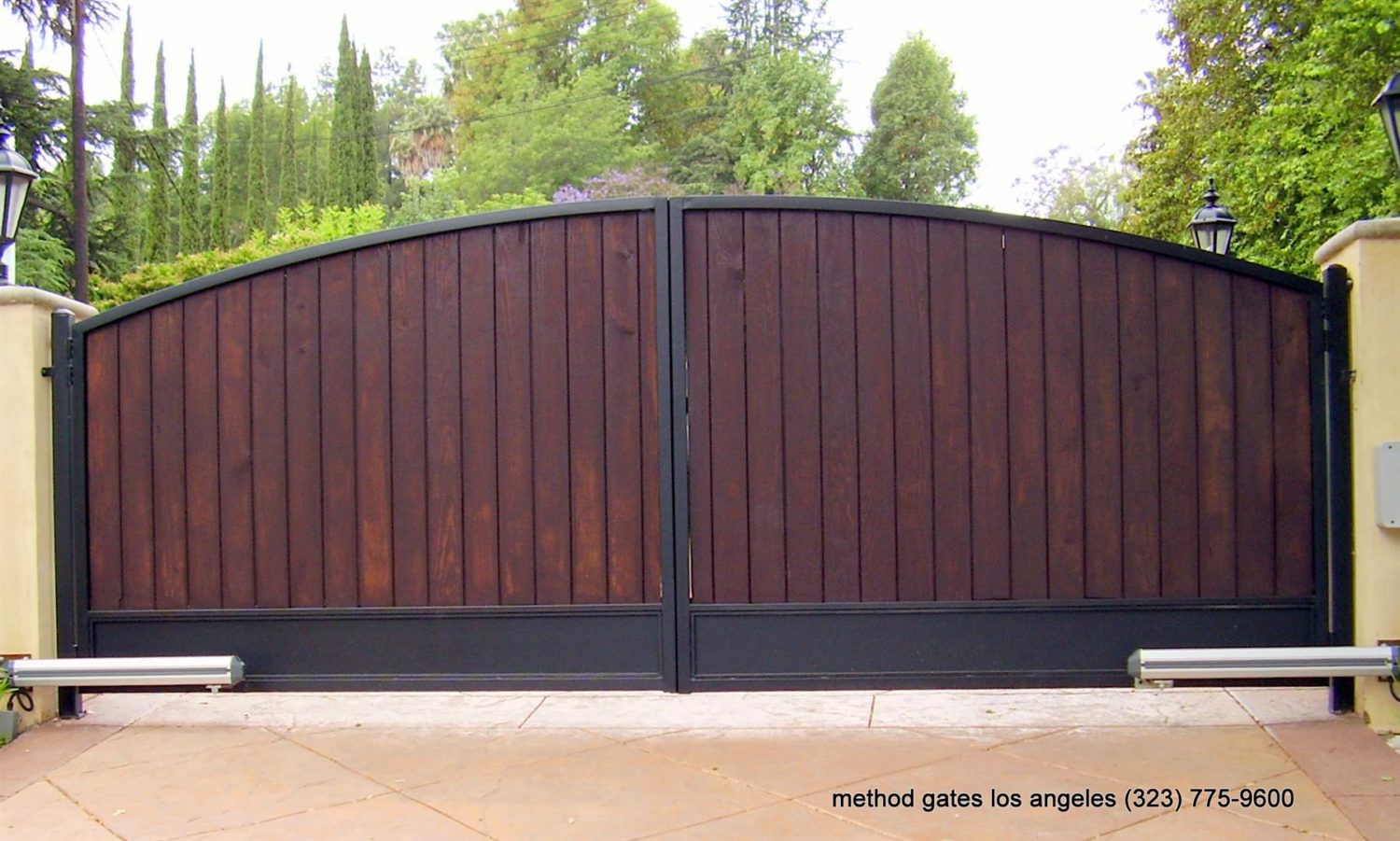 Automatic gate system - secure your property with style