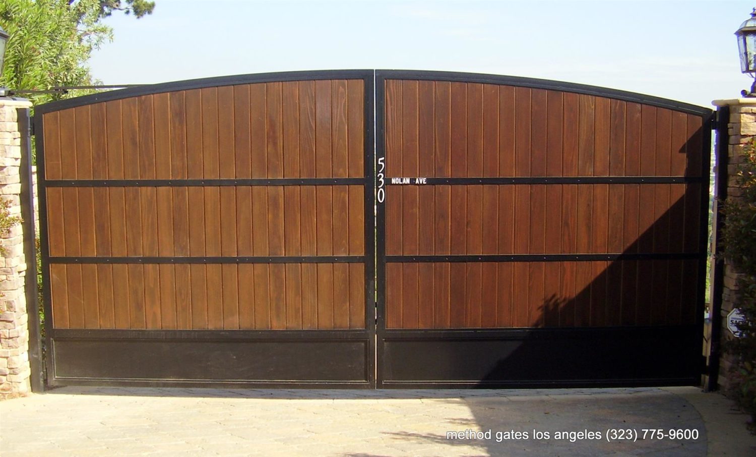 Automatic gate system - secure your property with style