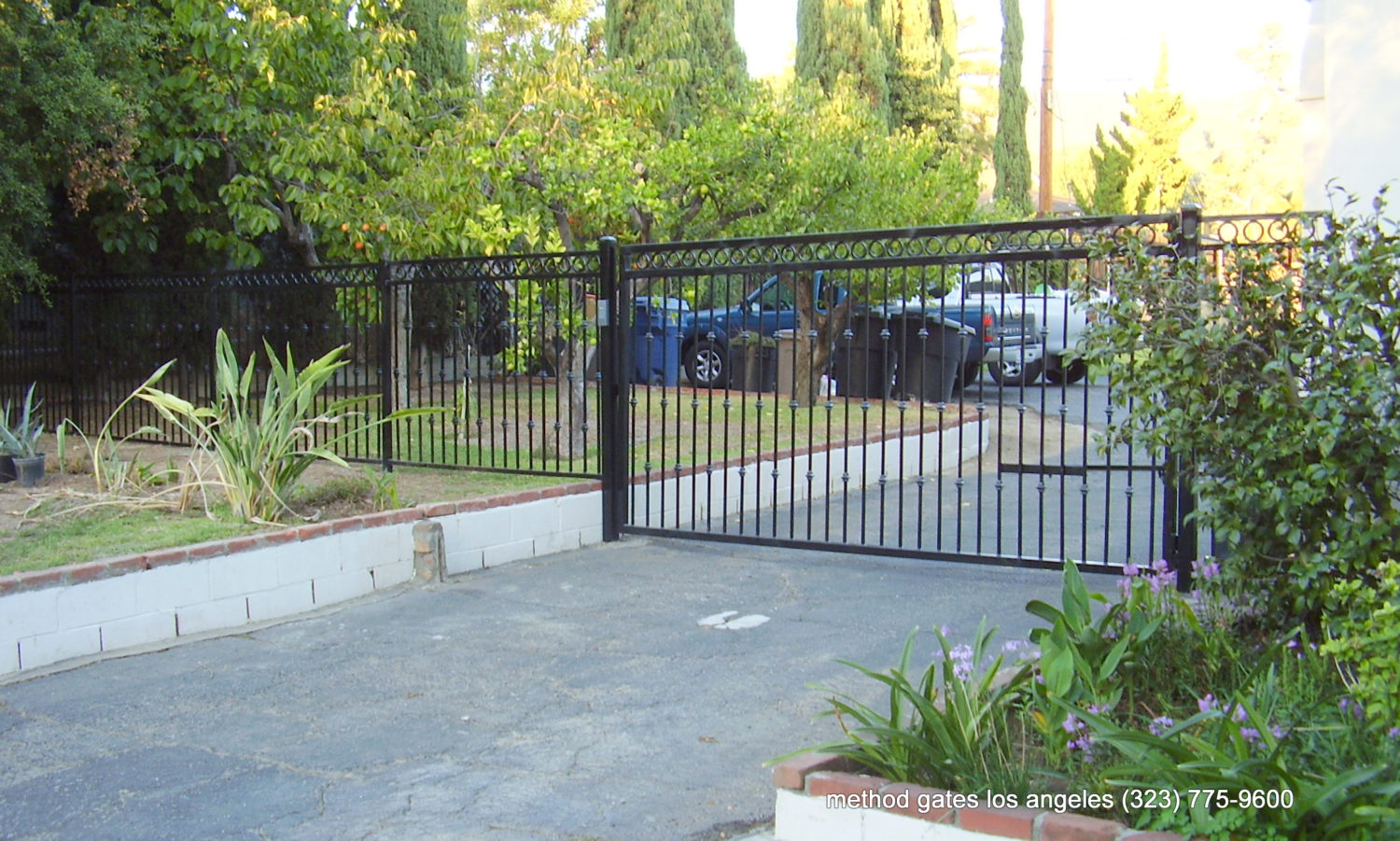 Automatic gate system - secure your property with style